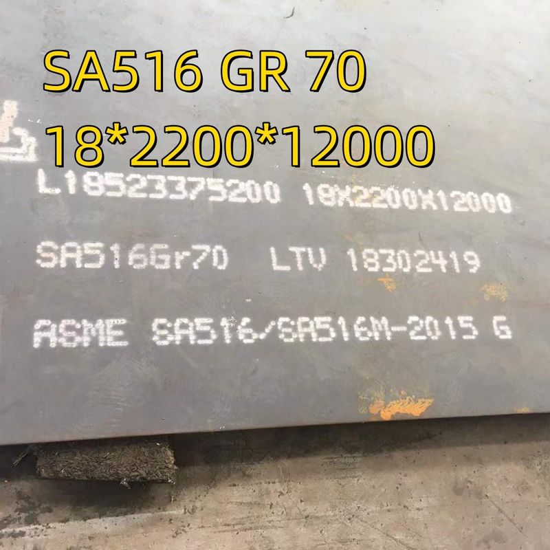 Nace Hic Pressure Vessel Material: SA516 Grade 70N Boil Steel Plate 10* ...